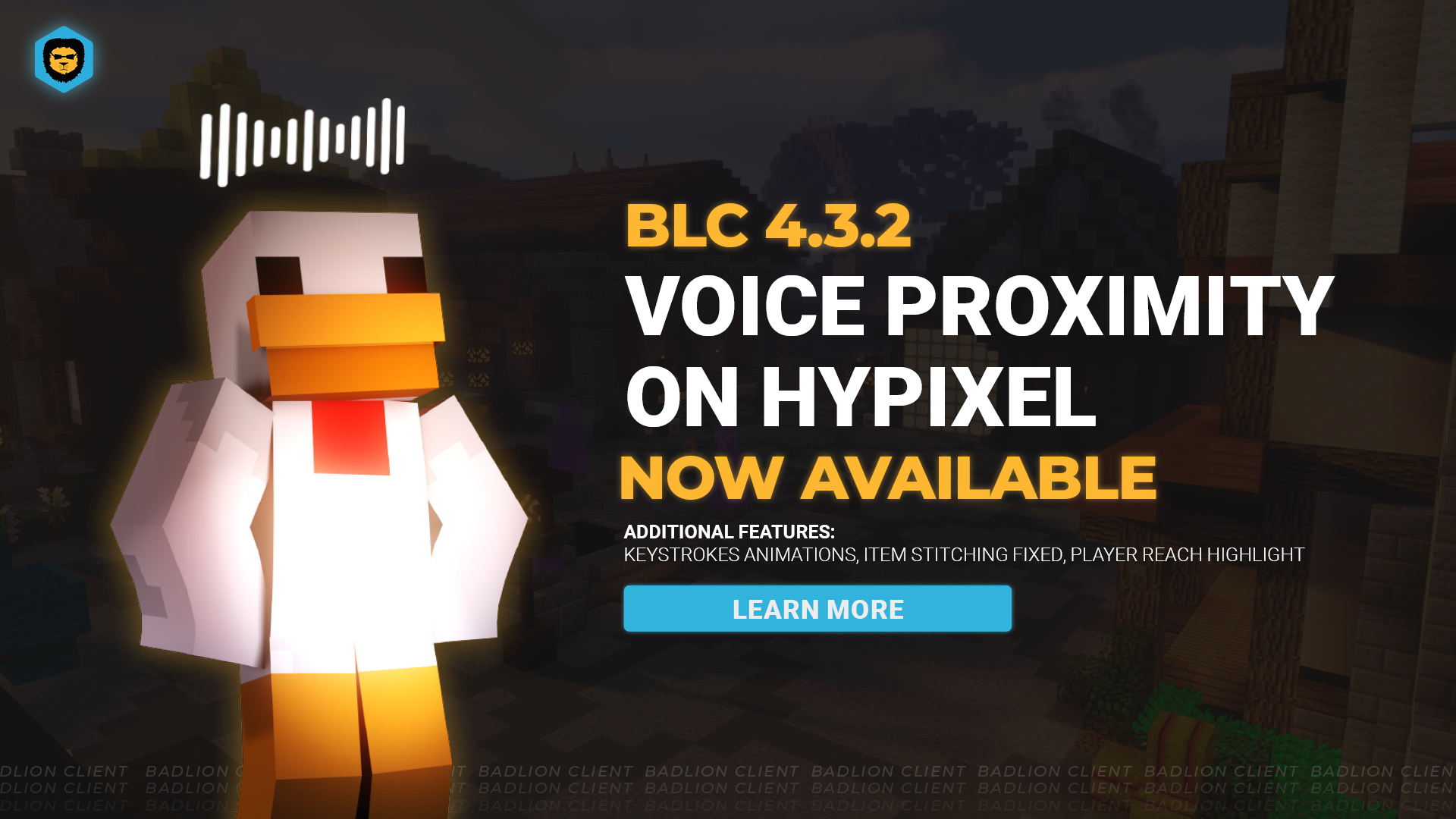 Badlion Client 4.3.2 - Hypixel Voice Proximity, Animated Keystrokes ...