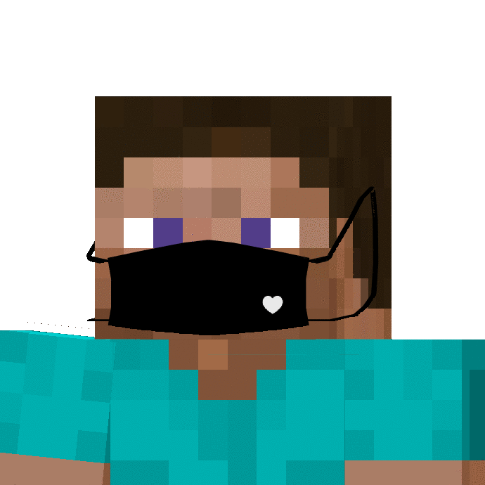 Sayanz White Hearts Mask | Accessory | Badlion Store